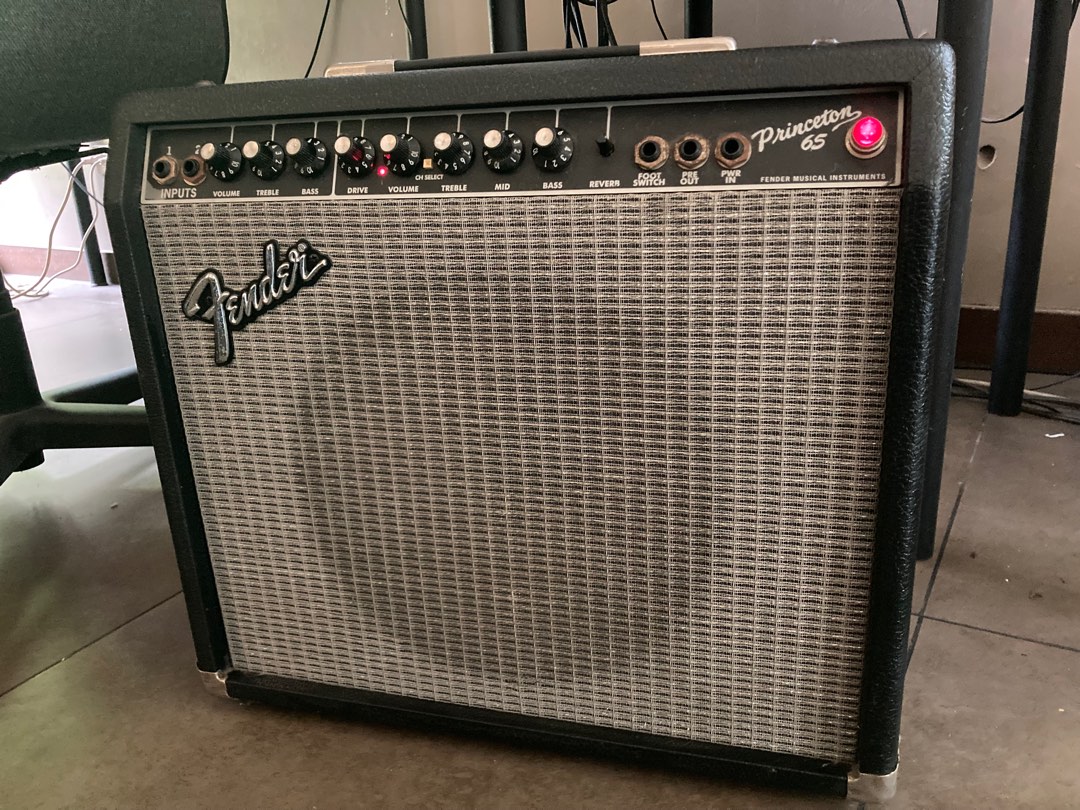 Fender Princeton 65 1x12" Combo Amplifier Type PR 403, Hobbies & Toys ...