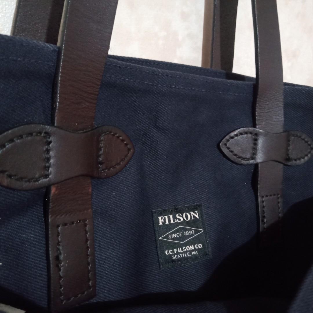 Filson Rugged Twill Tote Bag, Luxury, Bags & Wallets on Carousell