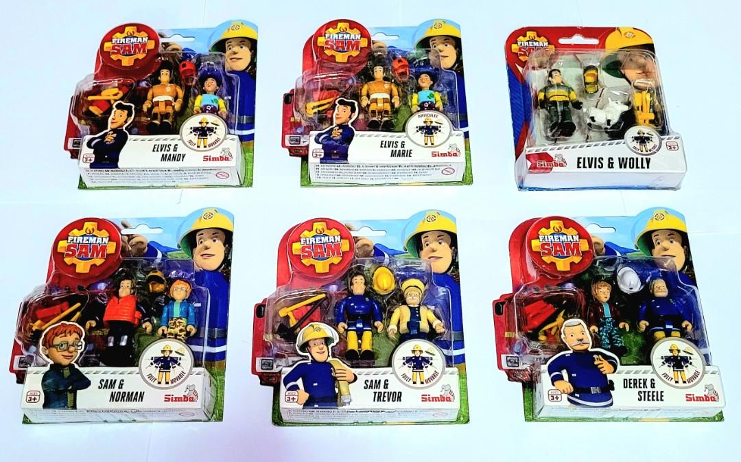 Fireman Sam 6 packs Figures & Acessories, Hobbies & Toys, Toys & Games ...