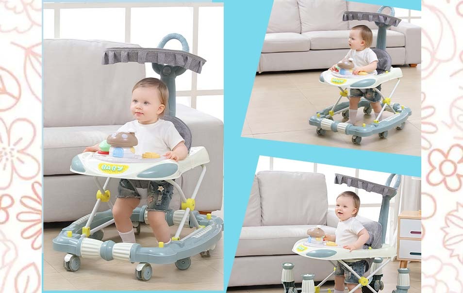Foldable Baby Rocker Walker, Babies & Kids, Going Out, Strollers on ...