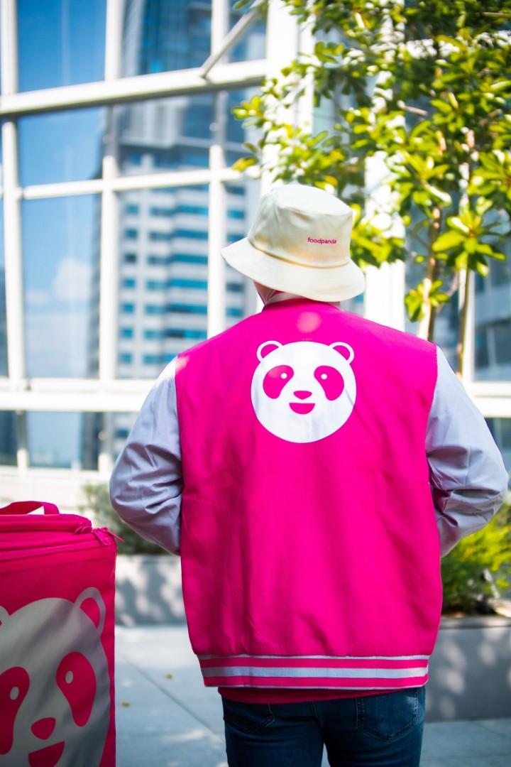 Foodpanda Varsity Jacket, Men's Fashion, Coats, Jackets and Outerwear ...