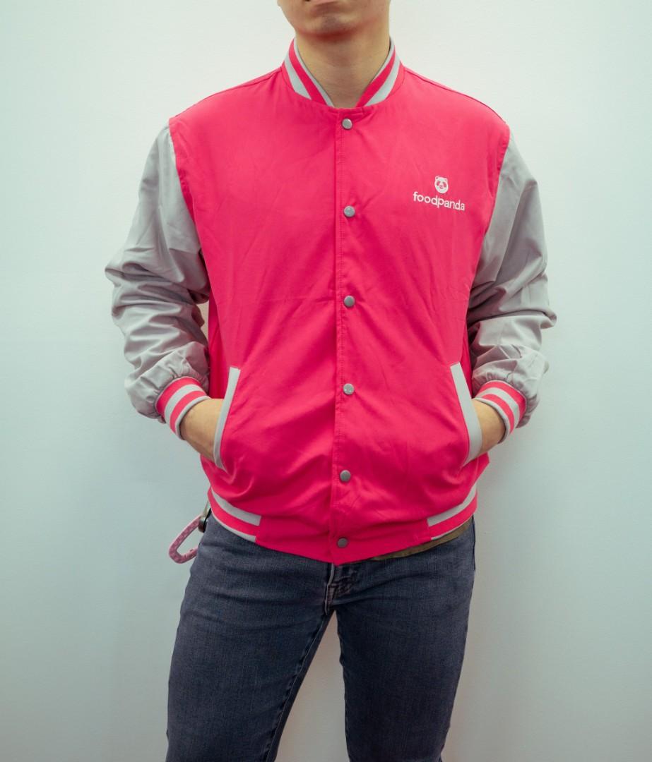 Foodpanda Varsity Jacket, Men's Fashion, Coats, Jackets and Outerwear ...