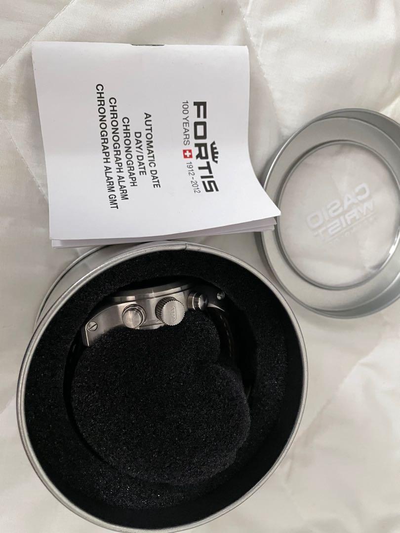 Fortis F-4F Aviator Chronograph Watch top gun air force pilot F4 F5 F15 ...