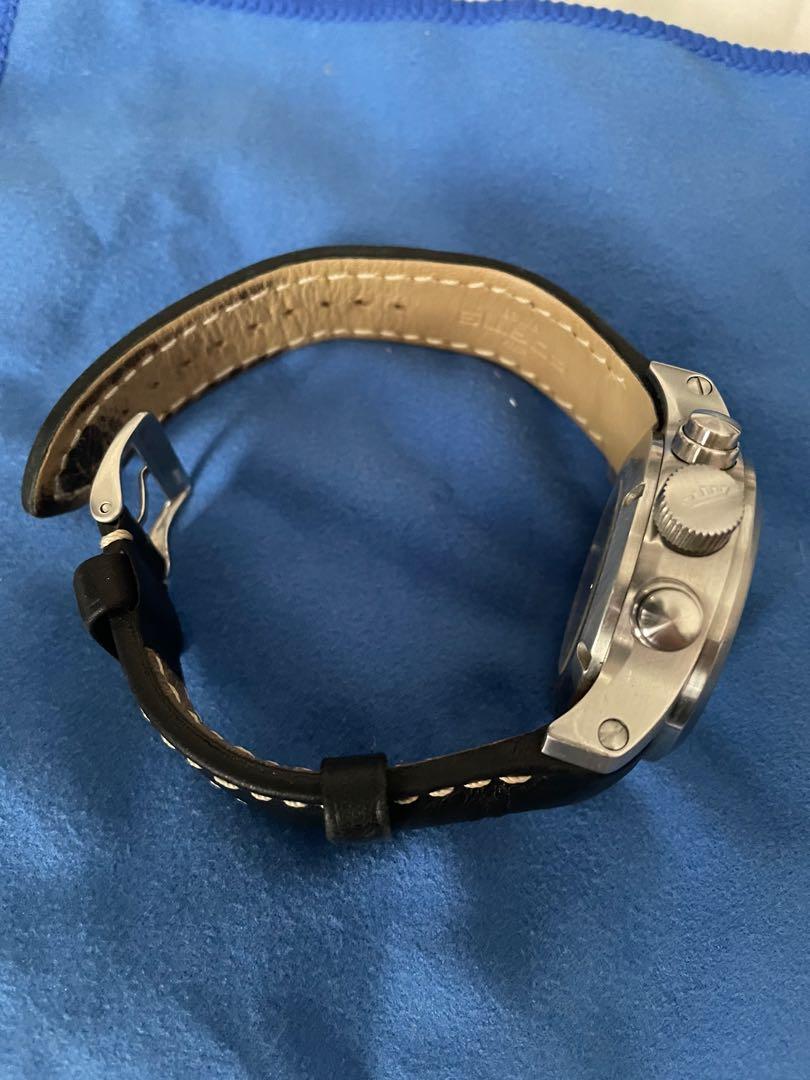 Fortis F-4F Aviator Chronograph Watch top gun air force pilot F4 F5 F15 ...