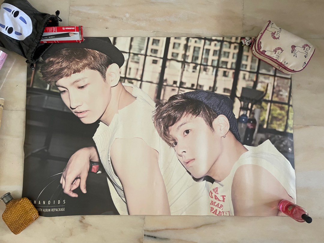 FREE TVXQ Humanoids Official Poster, Hobbies & Toys, Memorabilia ...