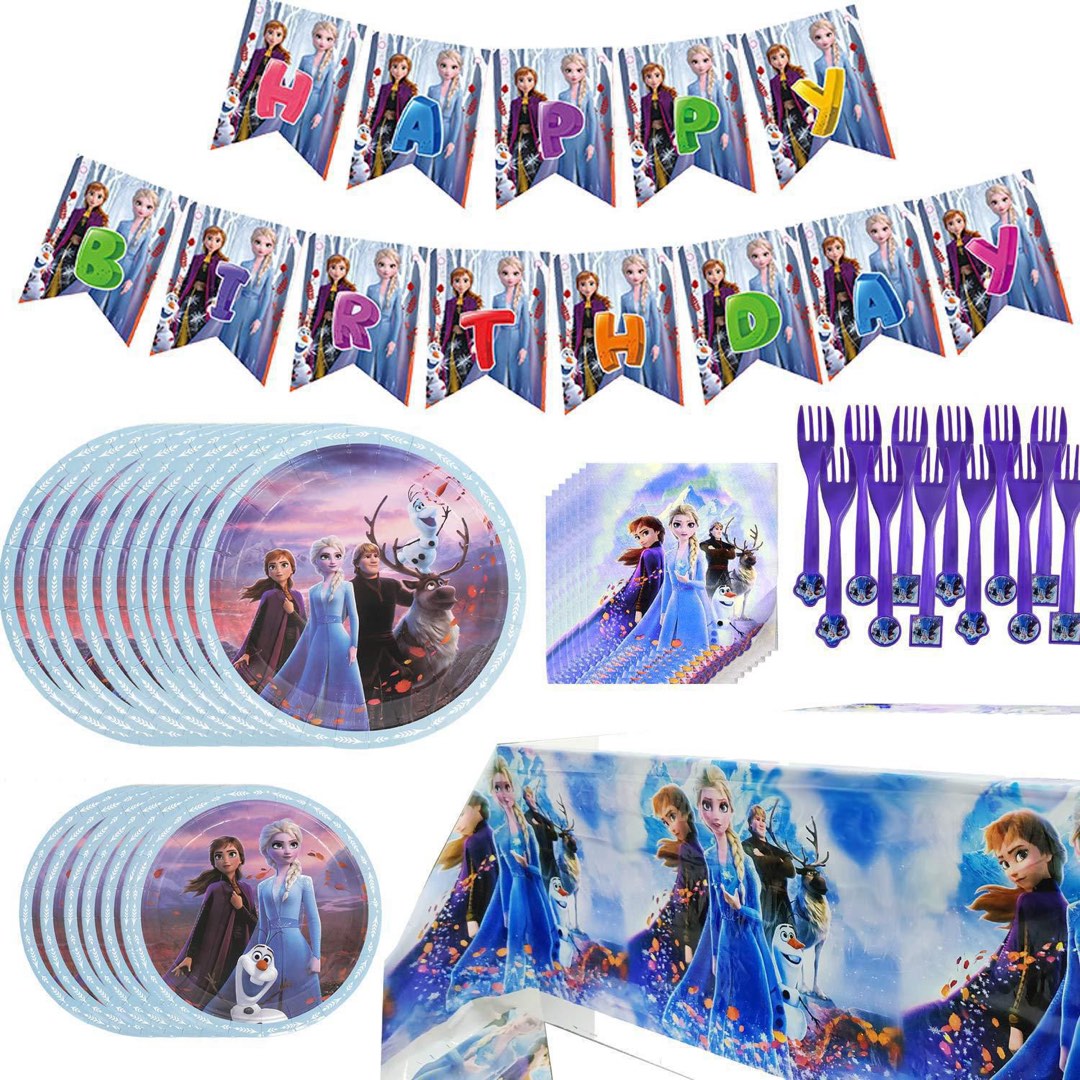Frozen theme helium balloons and party items. And other themes, Hobbies ...