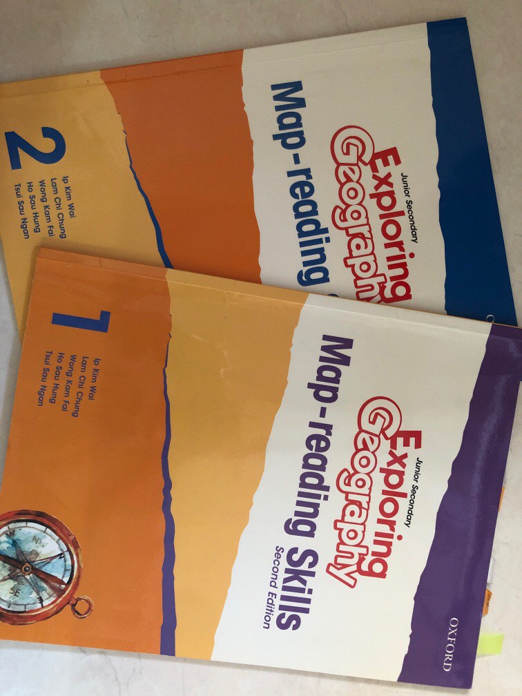 Geography Map Reading Skills 1,2, 興趣及遊戲, 書本 & 文具, 補充練習 - Carousell