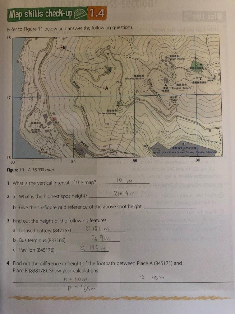 Geography Map Reading Skills 1,2, 興趣及遊戲, 書本 & 文具, 書本及雜誌 - 補充練習 - Carousell