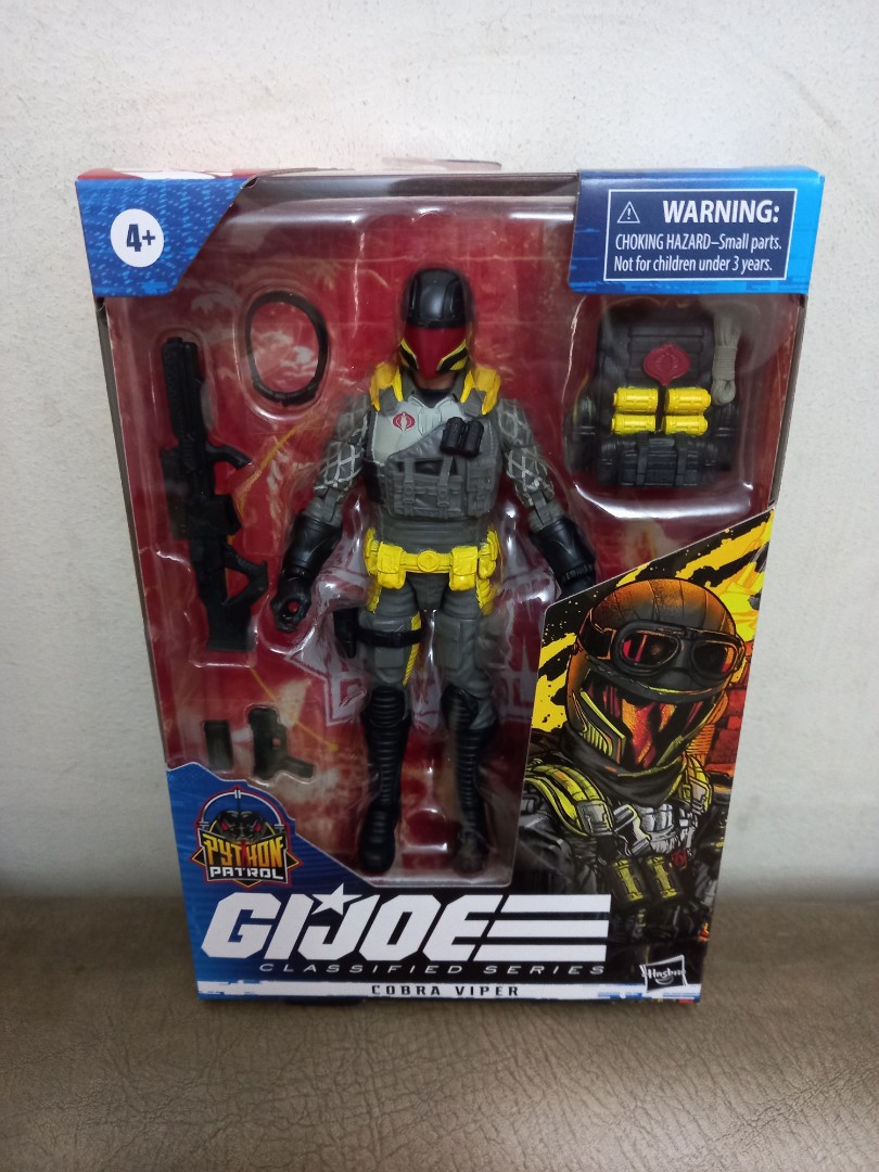 GI Joe Classified Series Python Patrol Cobra Viper, Hobbies & Toys ...