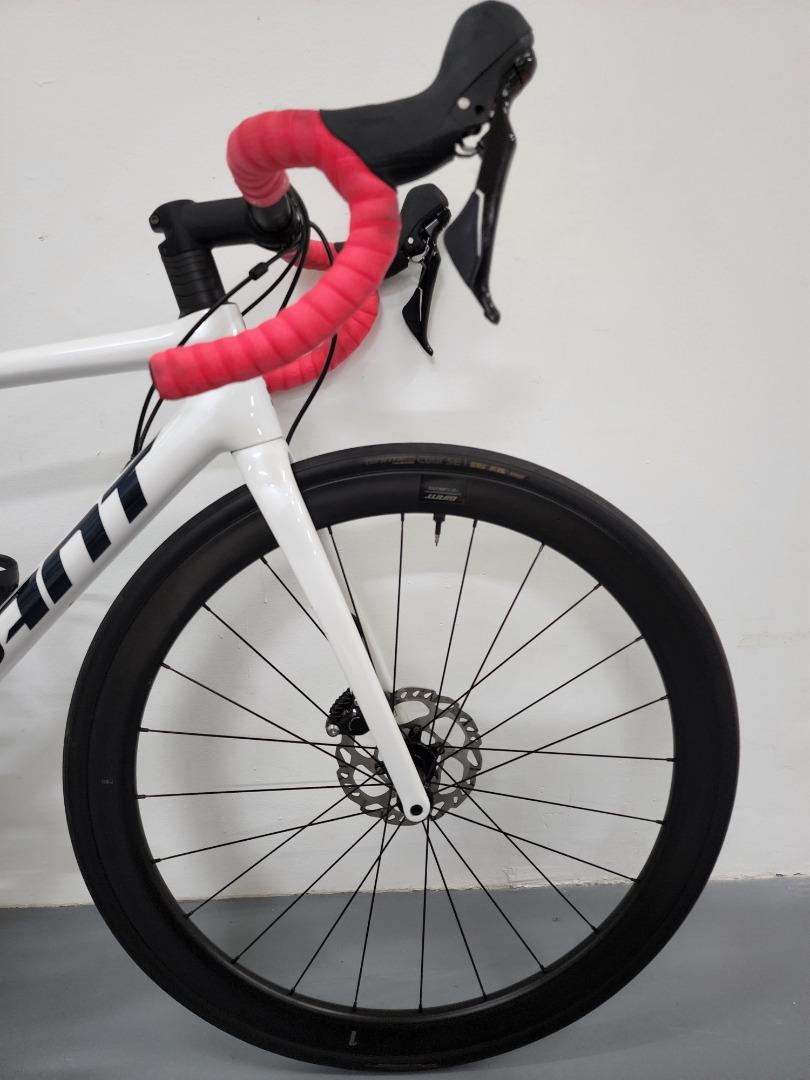 GIANT 2021 TCR ADVANCED 2 DISC SLR1 CARBON FULL BIKE, Sports Equipment ...