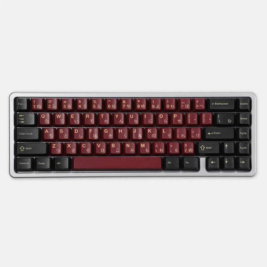 GMK Red Samuri 65% KEYCAP SET, Computers & Tech, Parts & Accessories ...