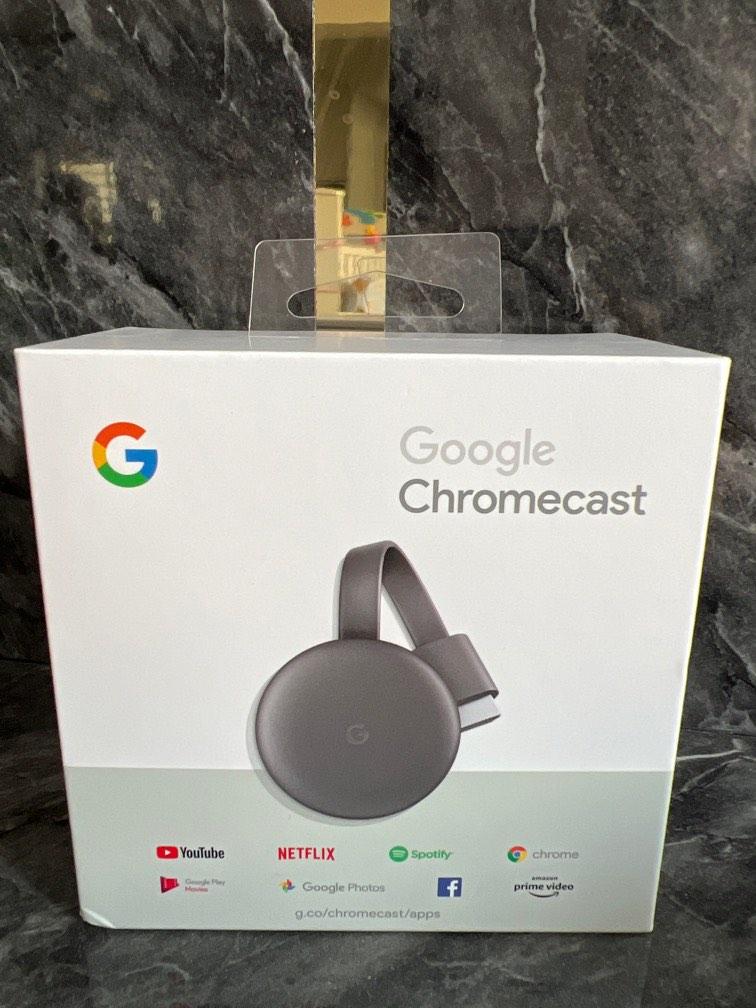 Google Chromecast Gen 3 (New), TV & Home Appliances, TV & Entertainment, Media Streamers & Hubs ...