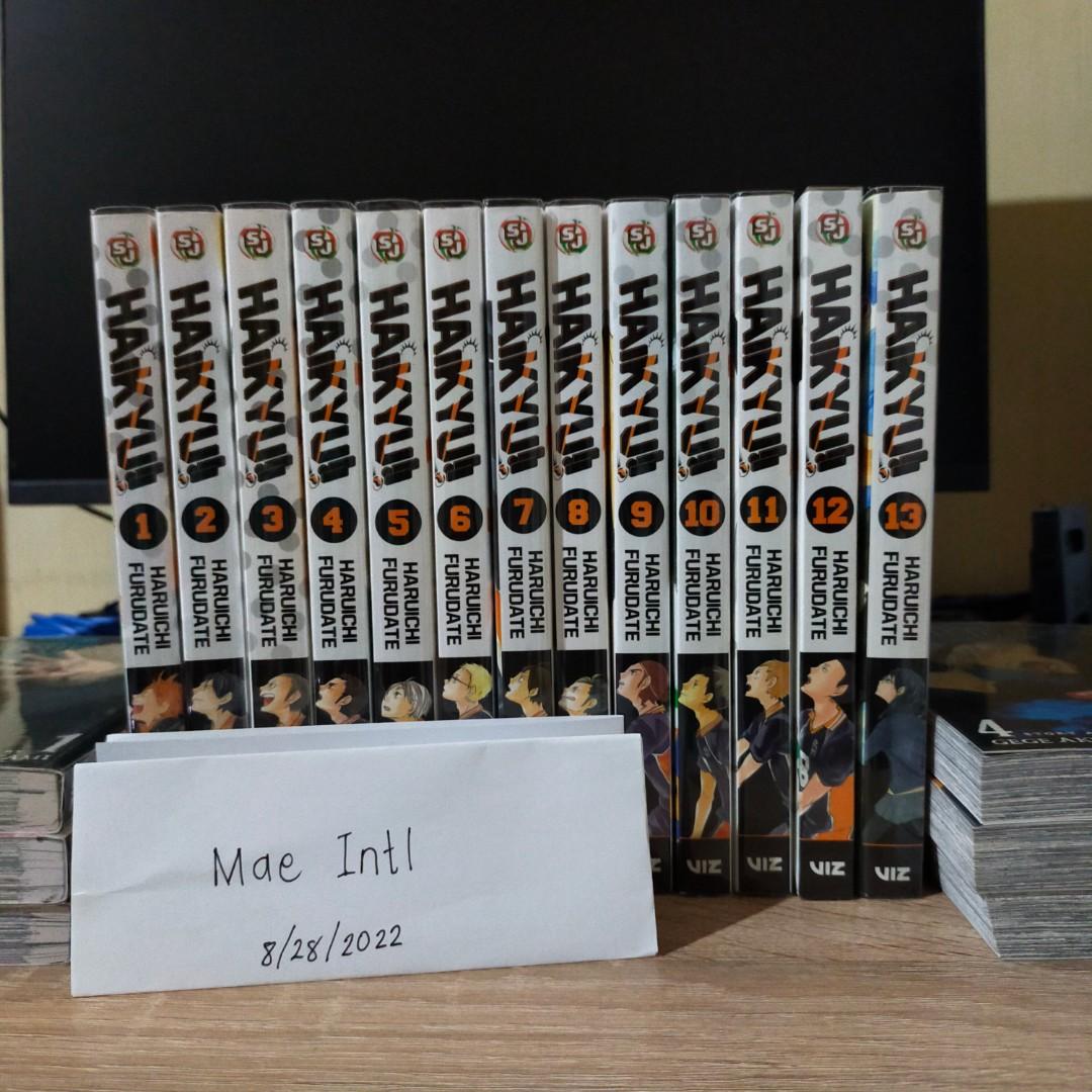 Haikyuu Manga Volumes 1-13, Hobbies & Toys, Books & Magazines, Comics ...
