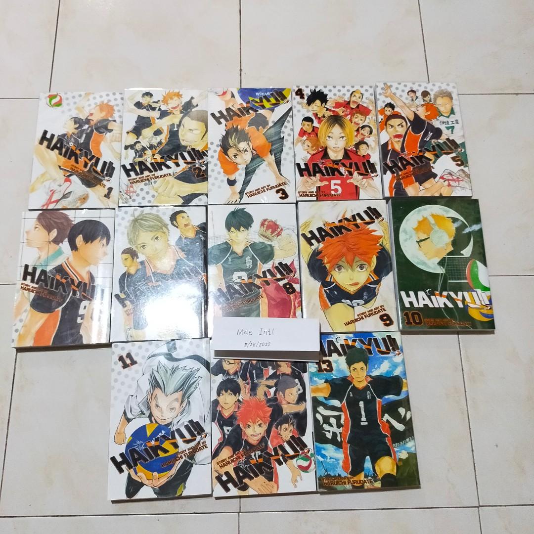 Haikyuu Manga Volumes 1-13, Hobbies & Toys, Books & Magazines, Comics ...