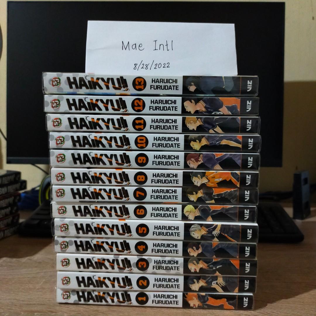 Haikyuu Manga Volumes 1-13, Hobbies & Toys, Books & Magazines, Comics ...