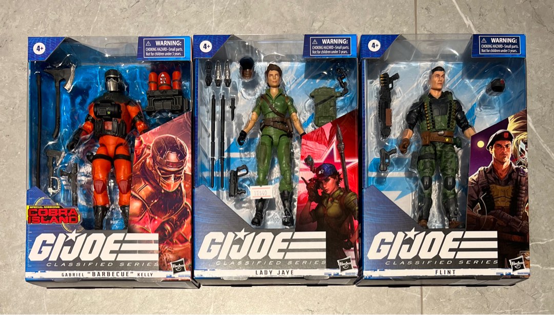 G.I.Joe Classified Flint, Lady Jaye, Barbecue set, Hobbies & Toys, Toys ...