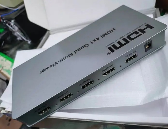 Hdmi Quad Multiviewer Computers And Tech Office And Business Technology