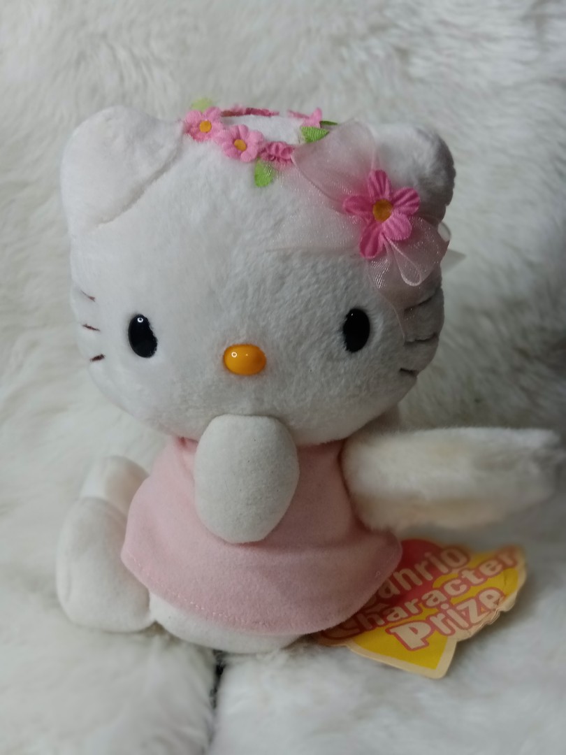 Hello kitty angel stuffed toy, Hobbies & Toys, Toys & Games on Carousell