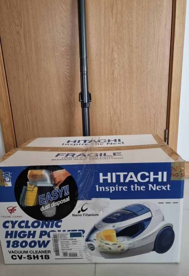Hitachi Cyclonic High Power 1800W Vacuum Cleaner CV-SH18, TV & Home ...