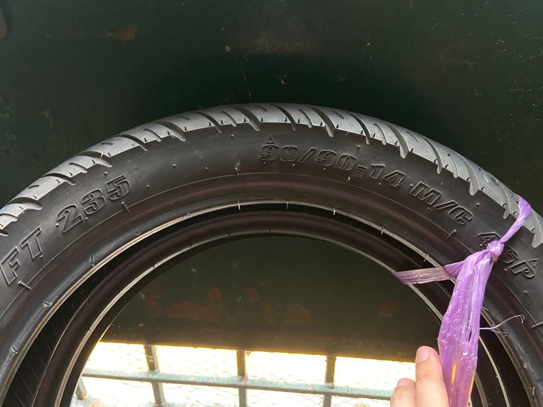 Honda Click 125 Stock Tires, Car Parts & Accessories, Mags and Tires on ...