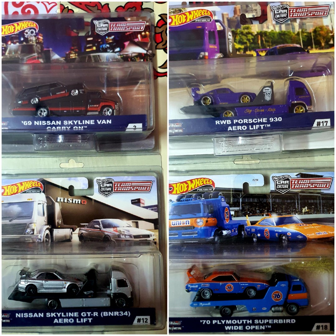 Hotwheels team transporter, Hobbies & Toys, Toys & Games on Carousell