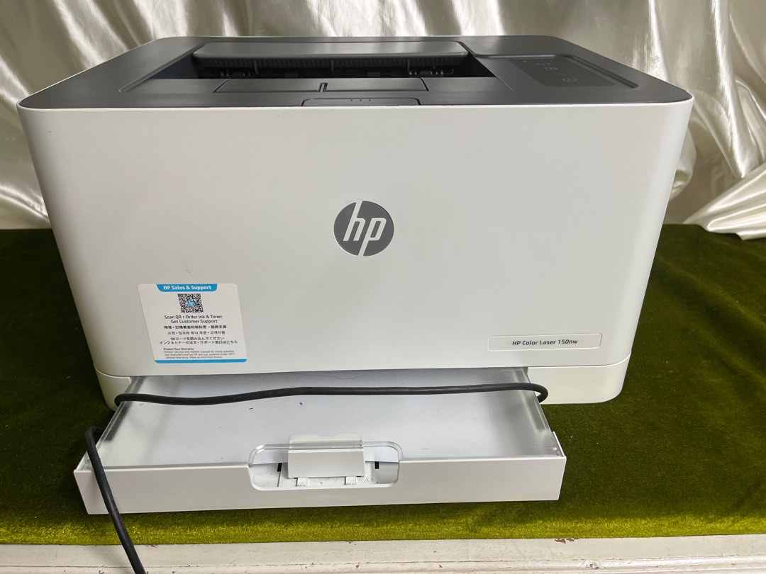 HP color laser 150nw for sale, Computers & Tech, Printers, Scanners ...