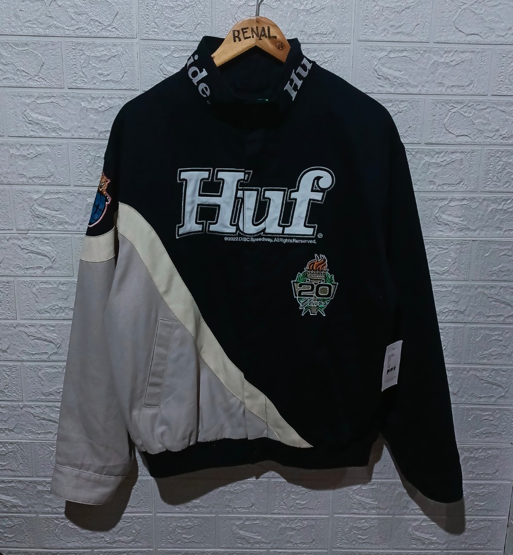 Huf daytona racing jacket, Men's Fashion, Coats, Jackets and Outerwear ...
