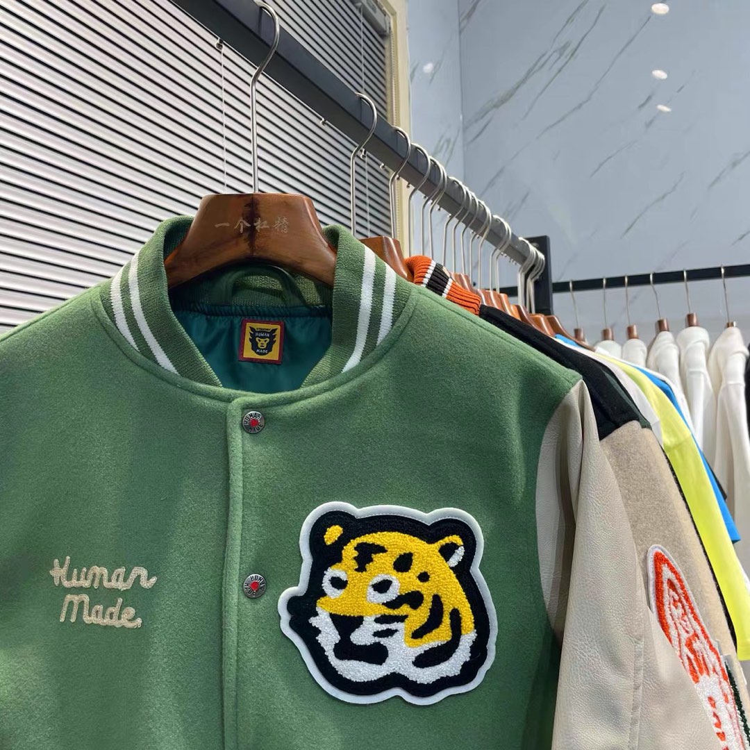 Human made tiger baseball jacket, Men's Fashion, Coats, Jackets and ...