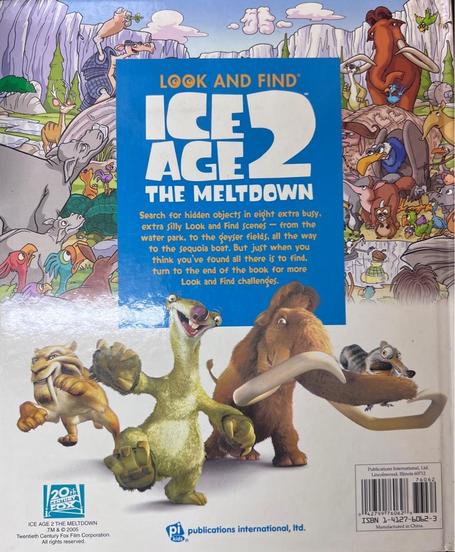 Ice age 2 the meltdown, 興趣及遊戲, 書本 & 文具, 兒童書籍 - Carousell