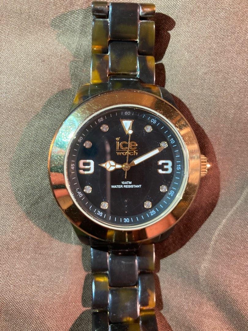 Ice Watch original Elegant Tortoise Gold, Luxury, Watches on Carousell