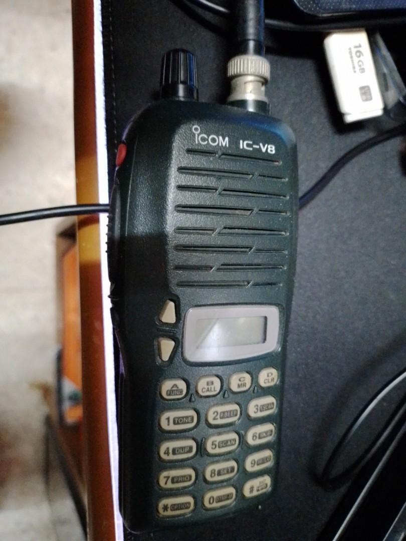 Icom Handy V-8 (Lalat Hijau), Mobile Phones & Gadgets, Walkie-Talkie on ...