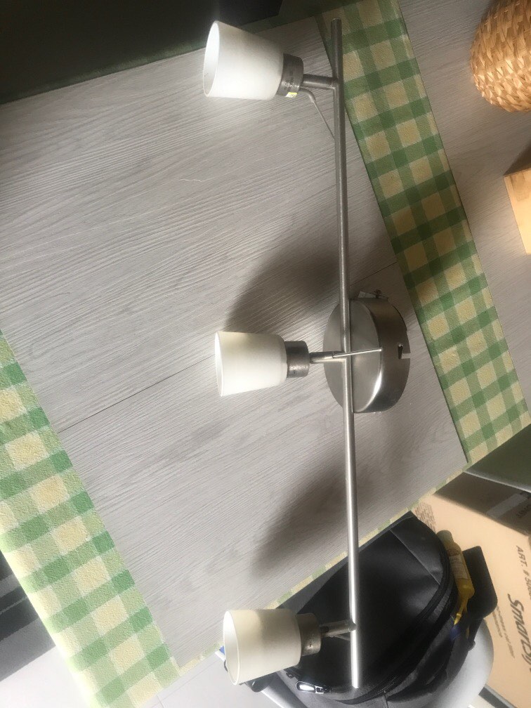 Ikea Basisk ceiling track lamp, Furniture & Home Living, Lighting ...