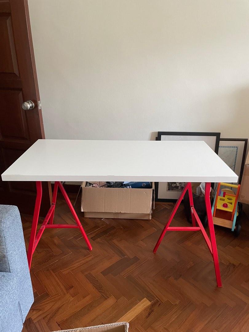 Ikea desk, Furniture & Home Living, Furniture, Tables & Sets on Carousell