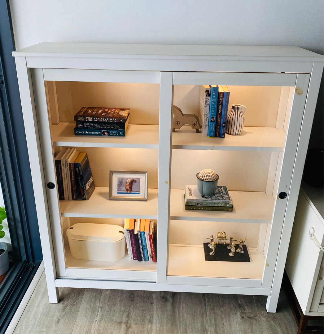 IKEA display cabinet, Furniture & Home Living, Furniture, Shelves ...