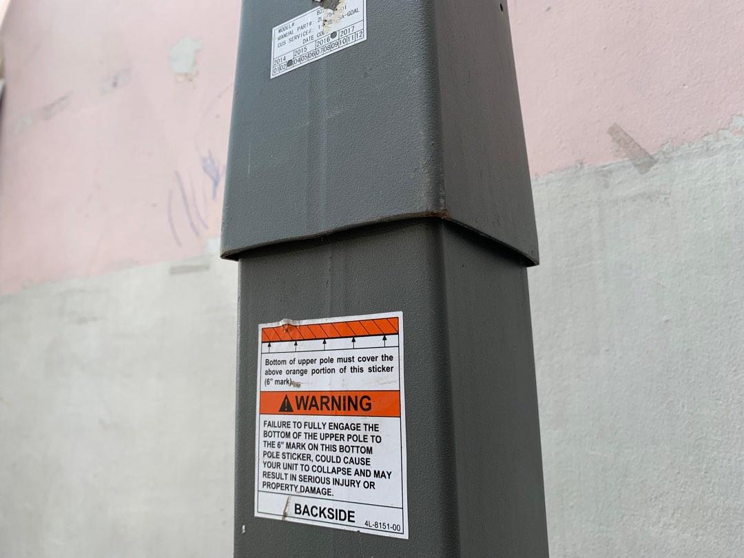 Imported Signage Post/Pole Heavy Duty Metal, Commercial & Industrial ...