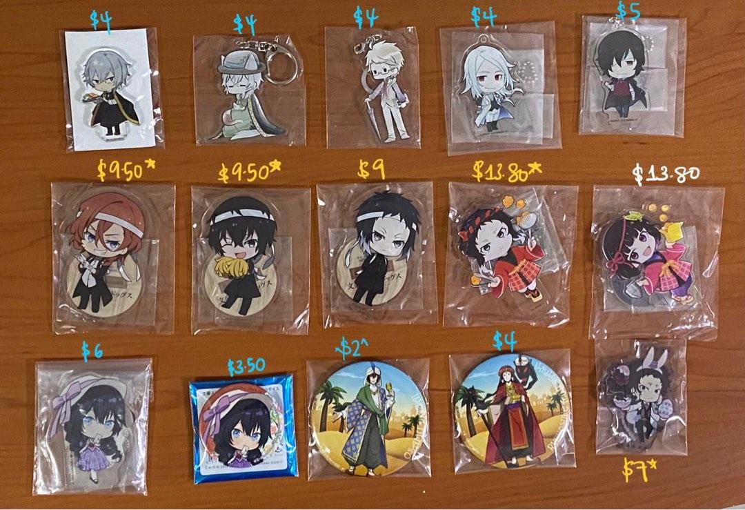 [INSTOCKS] BSD Animate Point Exchange Acrylic Stand Dazai / Chuuya ...