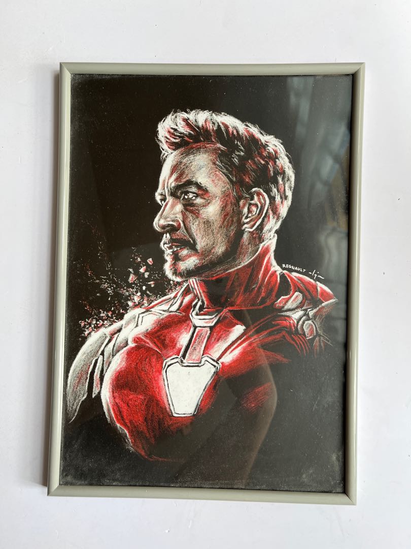 Iron Man Infinity War Drawing Poster, Hobbies & Toys, Stationary ...