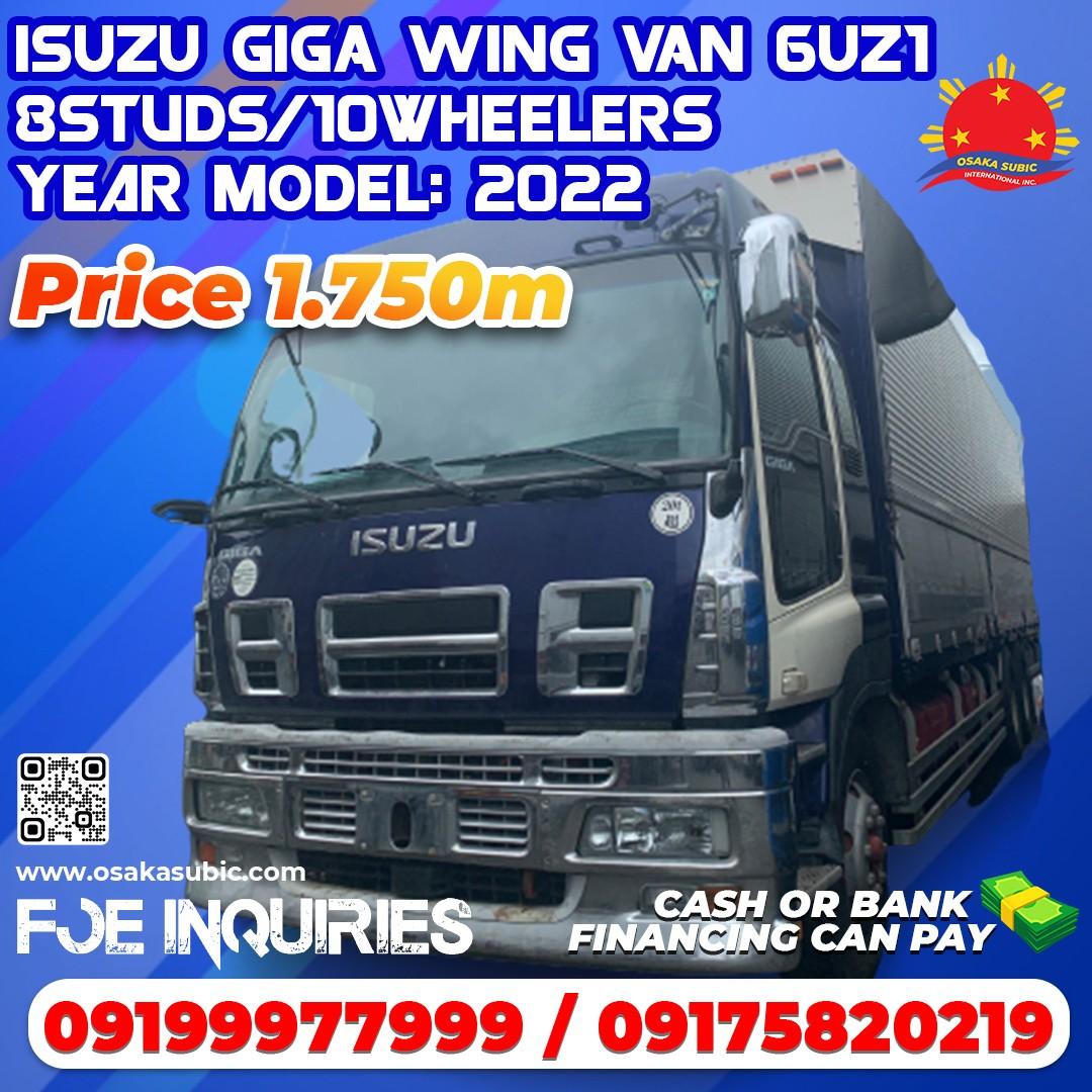 ISUZU GIGA WING VAN 6UZ1, Special Vehicles, Heavy Vehicles on Carousell