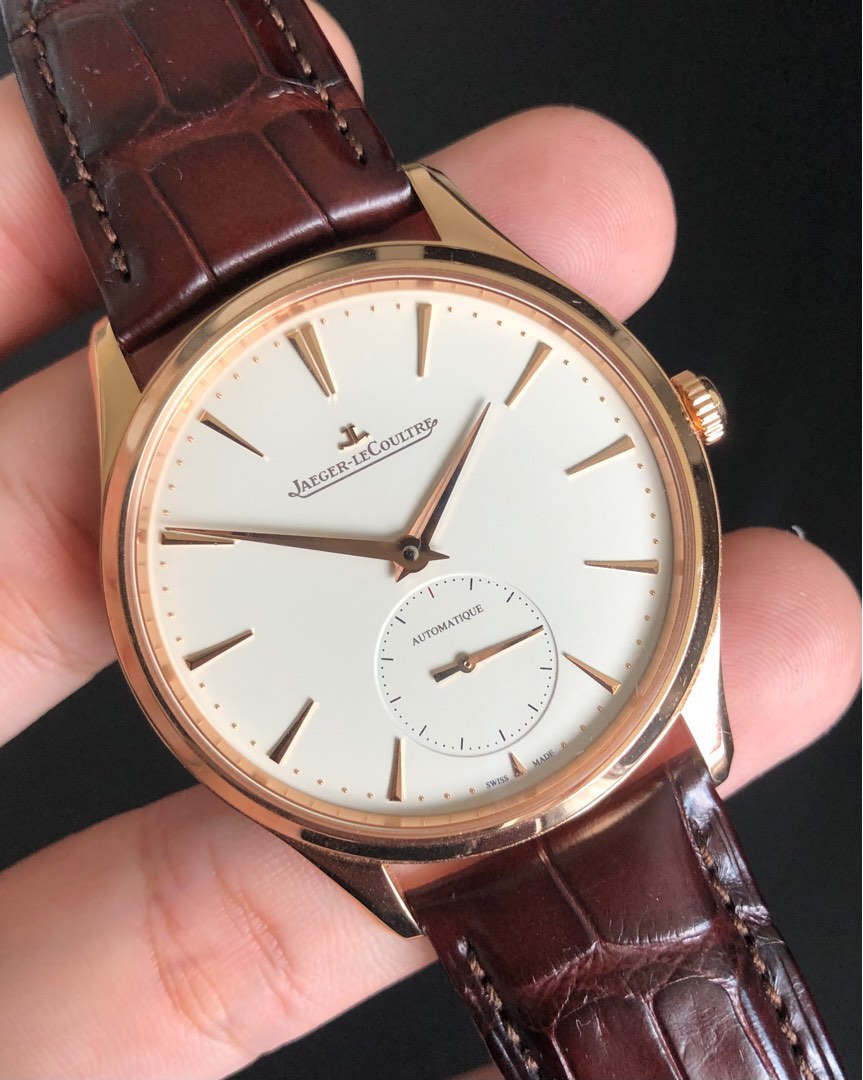 Jaeger Lecoultre Master Ultra Thin Small Seconds Solid Gold, Luxury ...