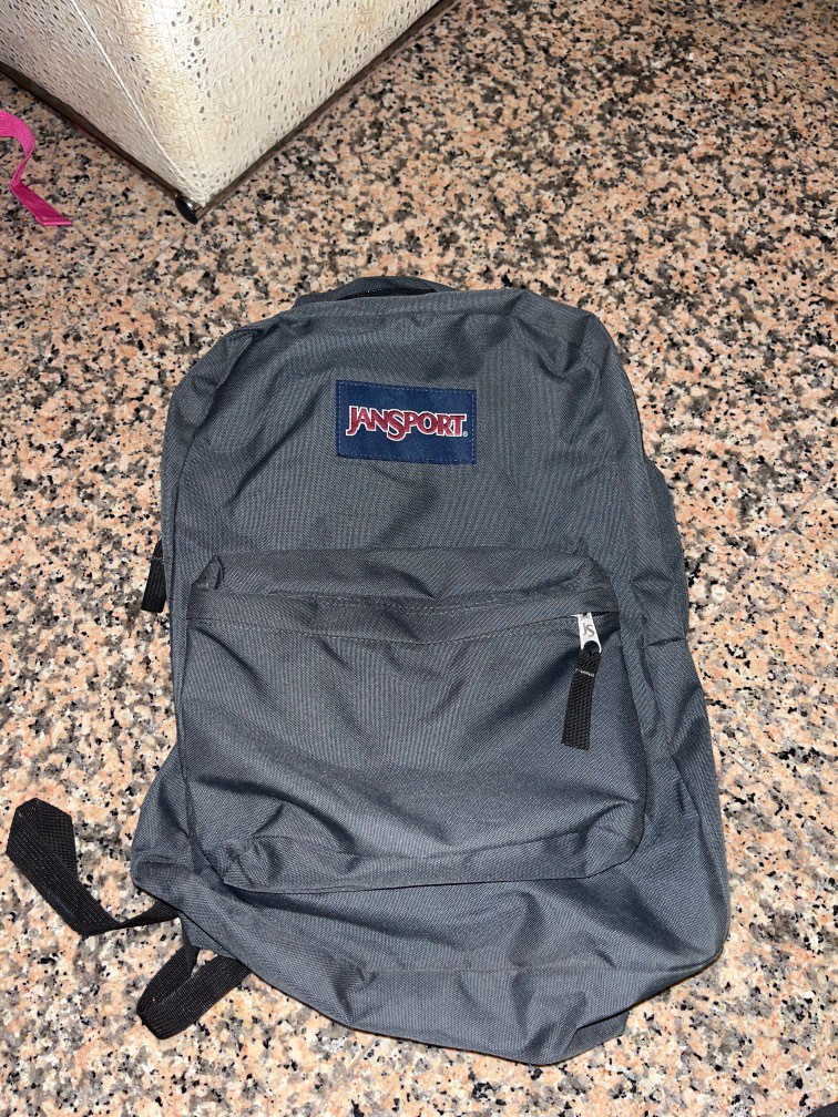 jansport grey backpack, Men's Fashion, Bags, Backpacks on Carousell