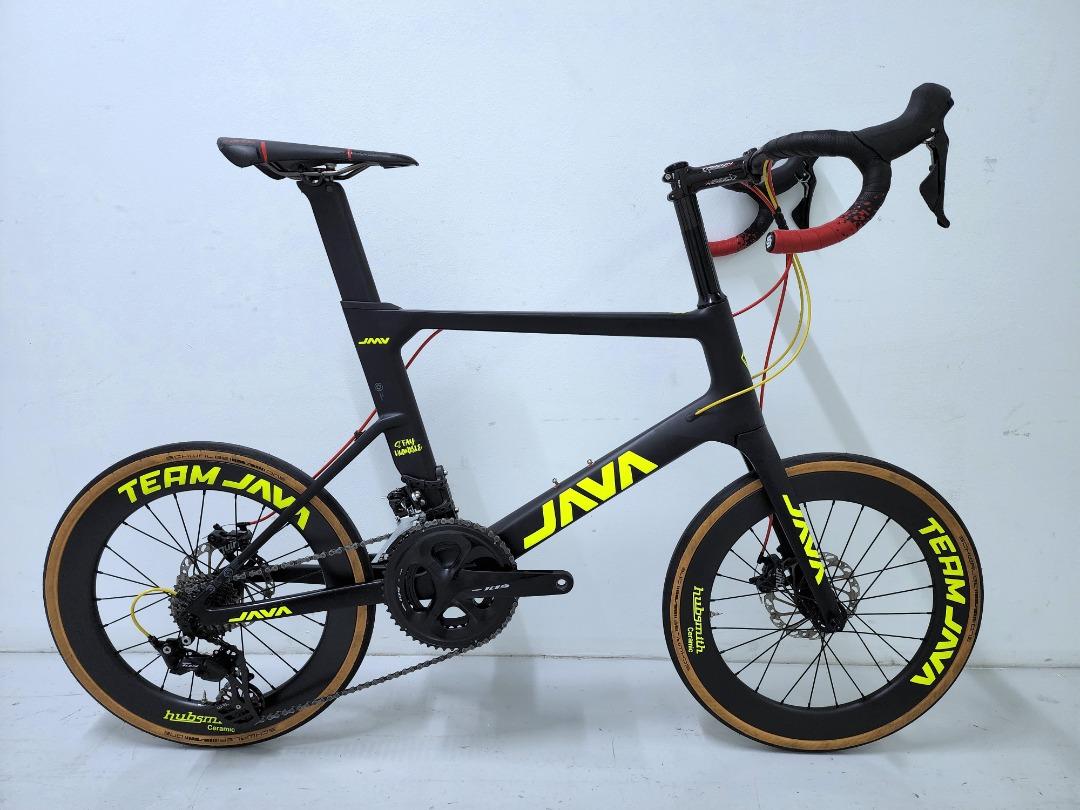 JAVA FULL CARBON MINIVELO SHIMANO 105 HUBSMITH FULL BIKE, Sports ...