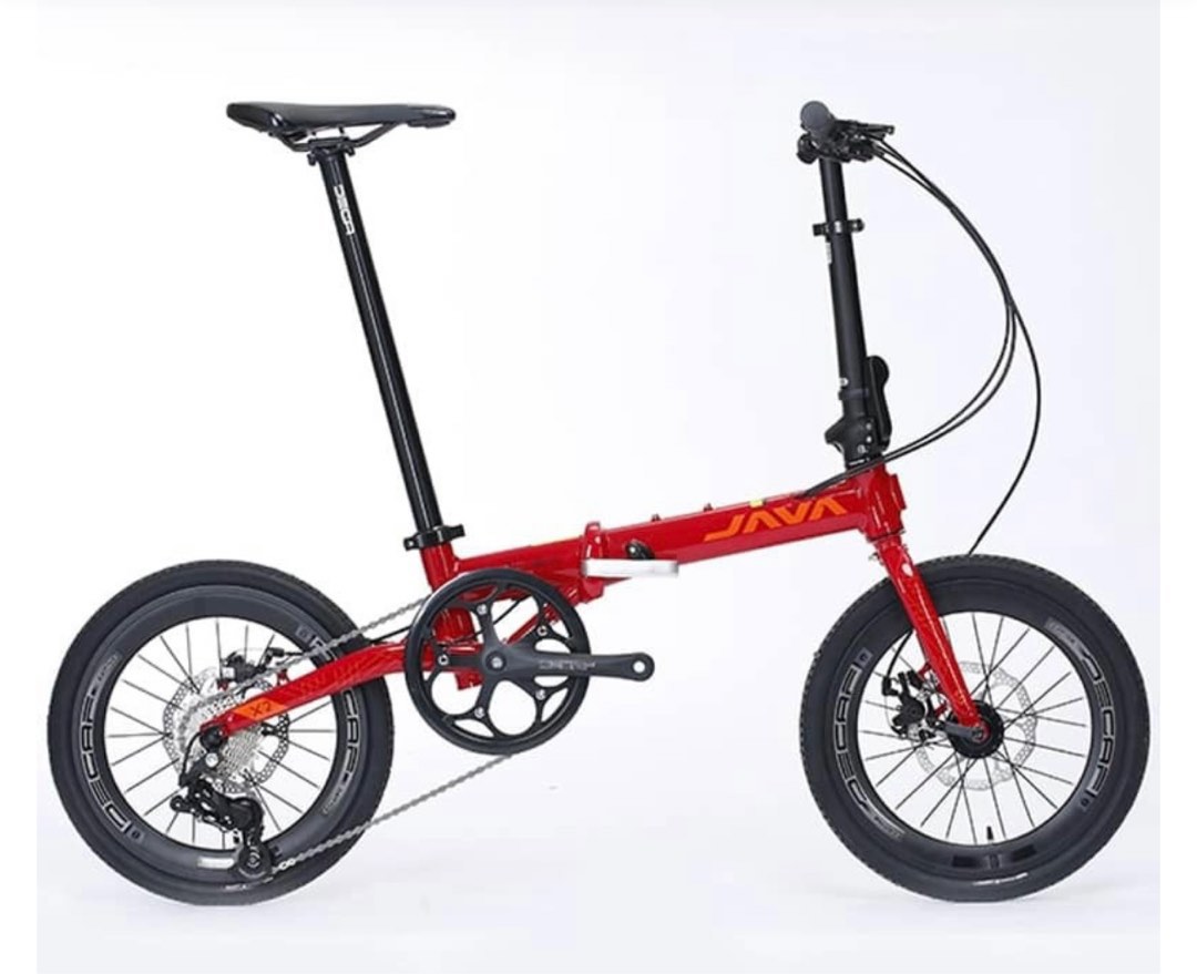 Java x2 bike with accessories (bike bag,helmet,phone mount,extra new ...