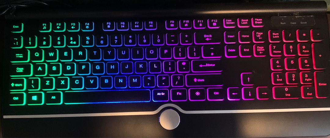 Jelly Comb Backlit Wired Keyboard, Computers & Tech, Parts ...