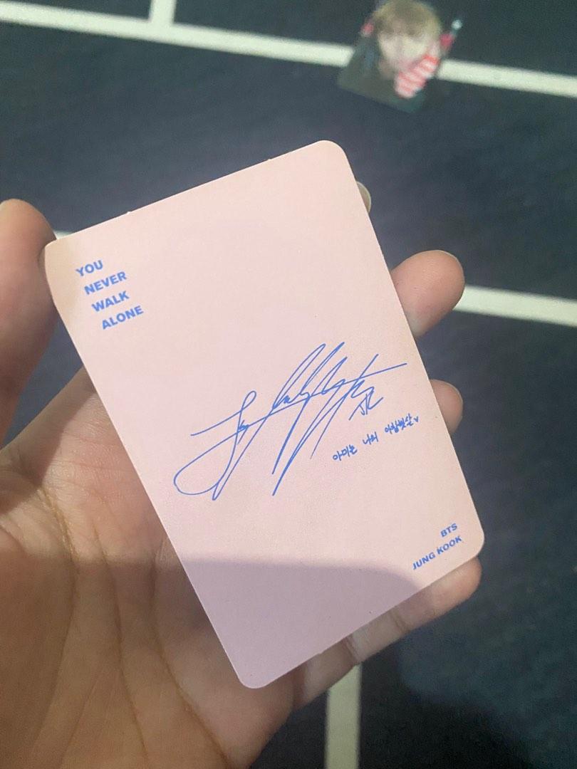 JEON JUNGKOOK YNWA PHOTOCARD, Hobbies & Toys, Collectibles ...