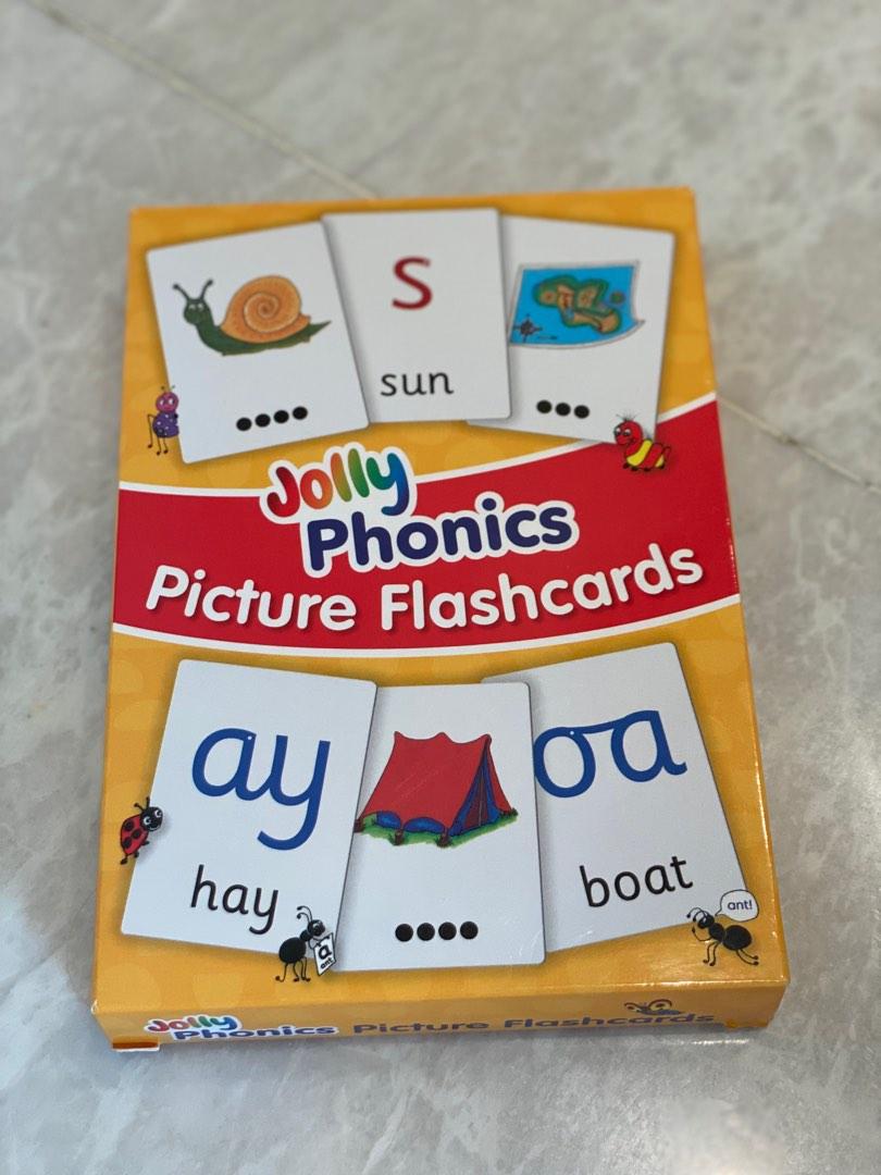 Jolly Phonics Picture Flashcards, Hobbies & Toys, Toys & Games on Carousell