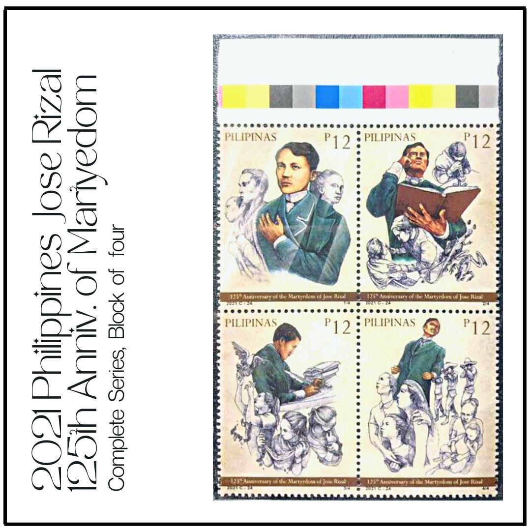 Jose Rizal Stamps Philippine Post Stamp, Hobbies & Toys, Memorabilia ...