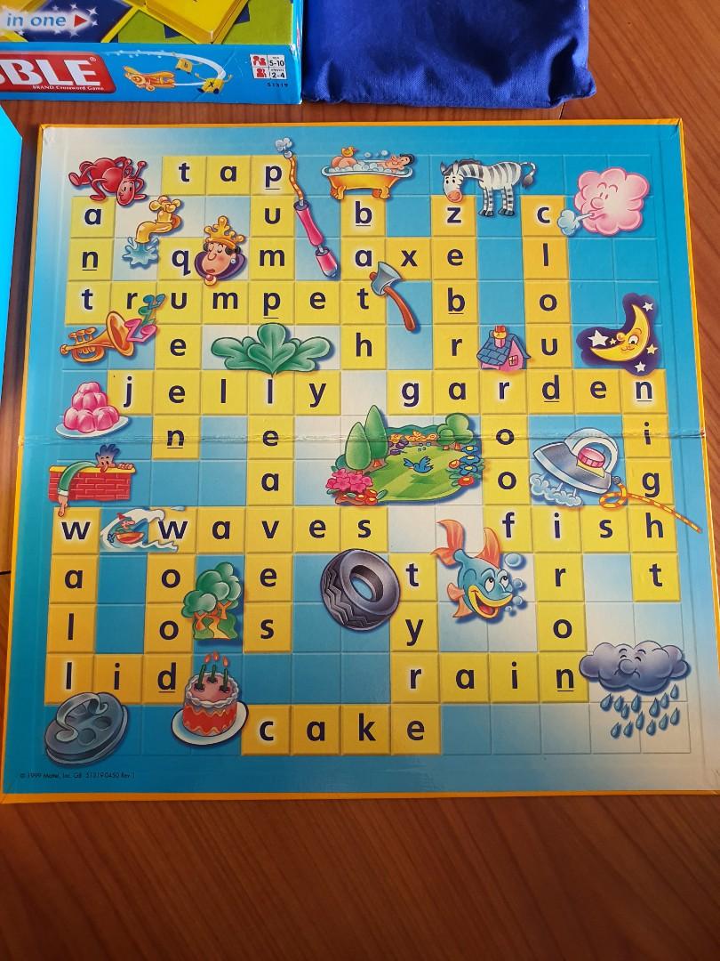 Junior Scrabble, Hobbies & Toys, Toys & Games on Carousell