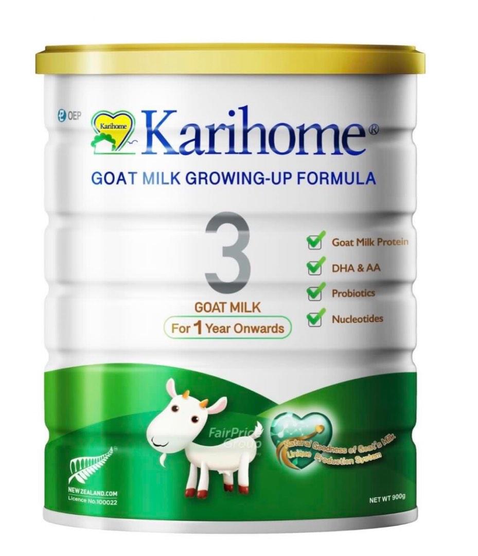 Karihome Goat Milk stage 3 - 900g, Babies & Kids, Nursing & Feeding ...