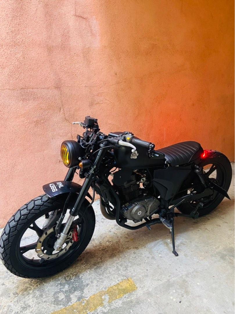 Keeway Cafe Racer 150 Custom, Motorbikes on Carousell