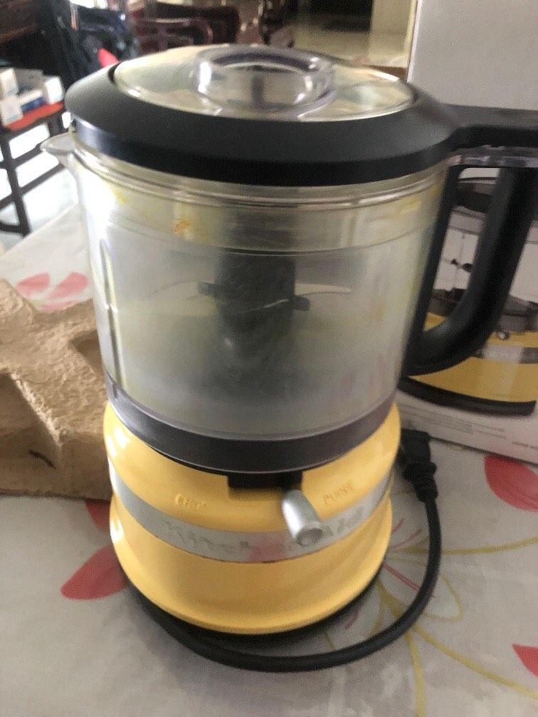 KitchenAid mini food processor + converter, TV & Home Appliances ...